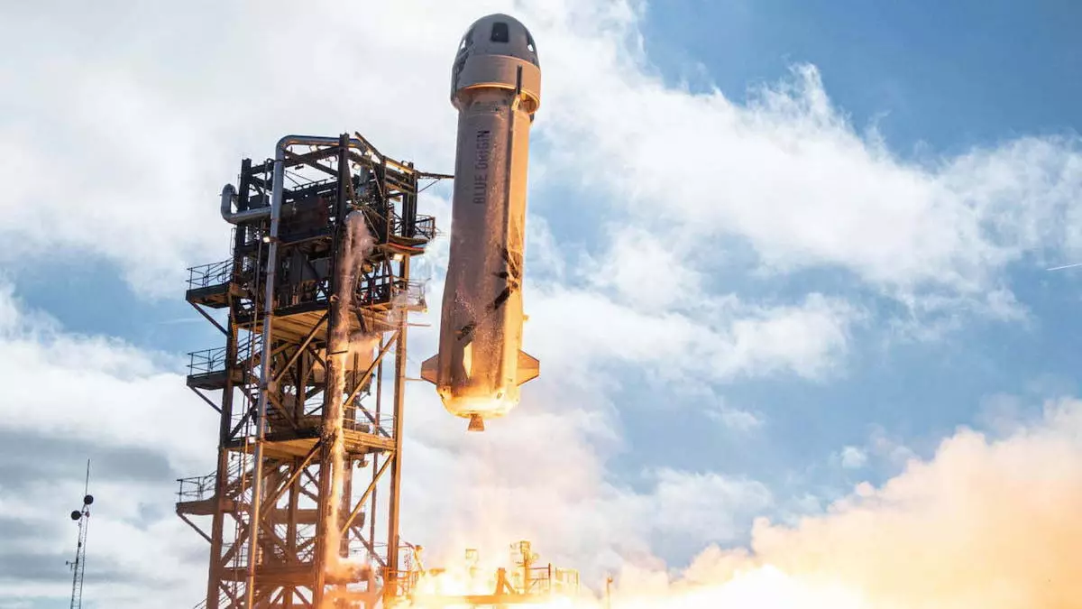 Blue Origin Nuovo Shepard Rocket
