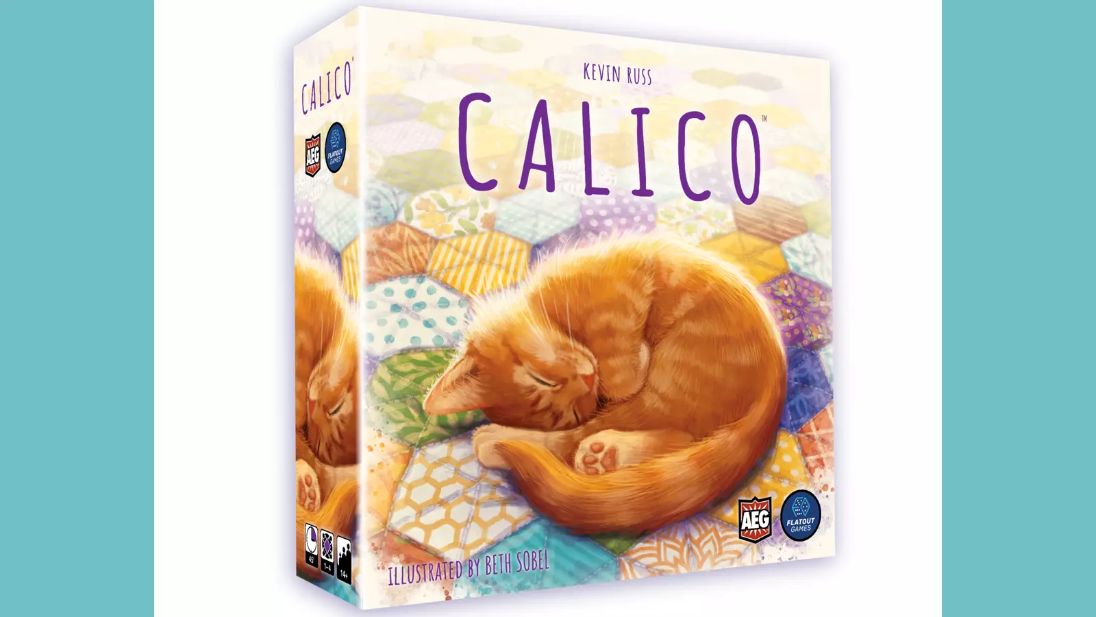 Calico board game box