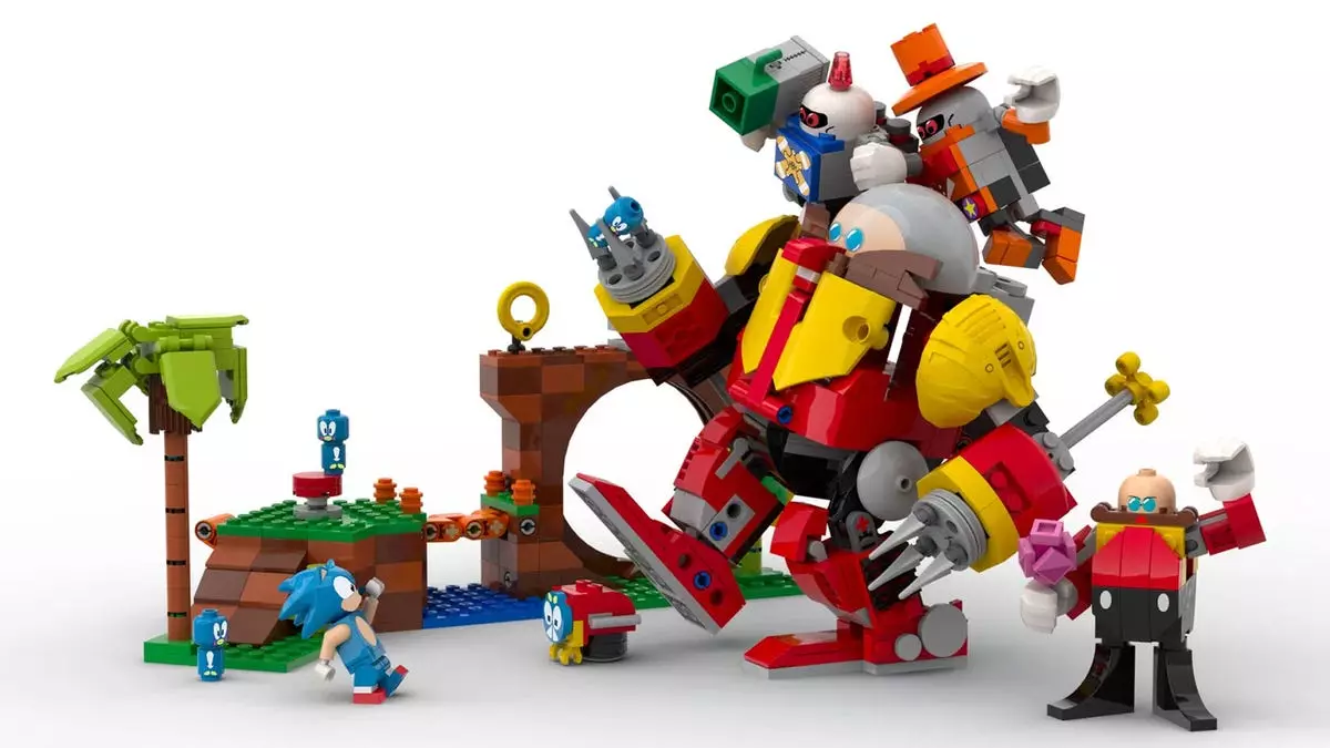 Sonic LEGO set