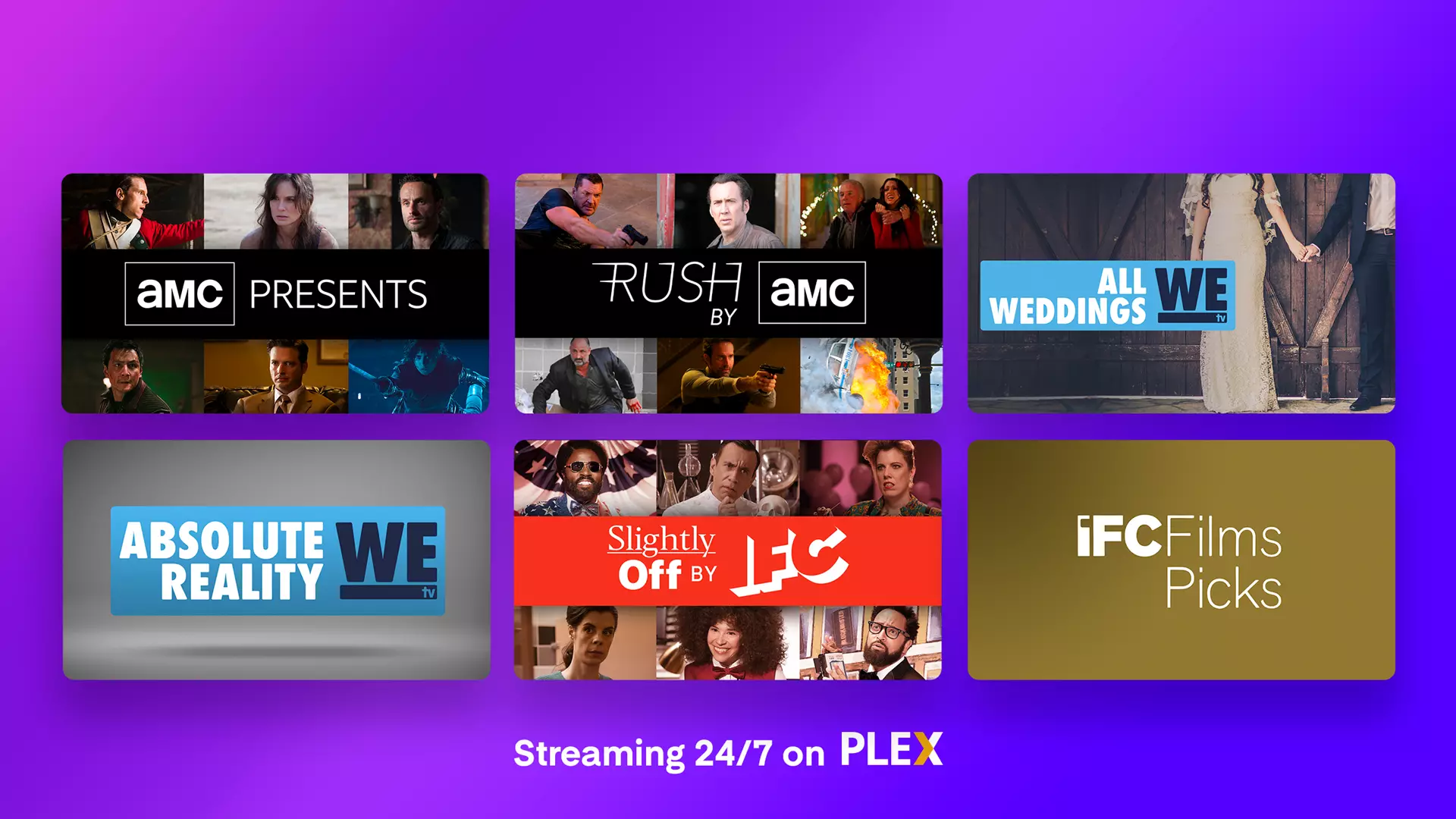 Plex adiciona TV ao vivo gratuita da AMC e outros canais