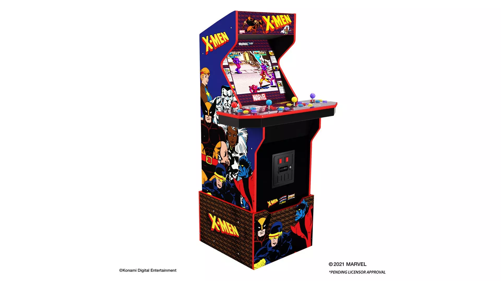Ein vollwertiger 'X-Men'-Arcade-Automat.