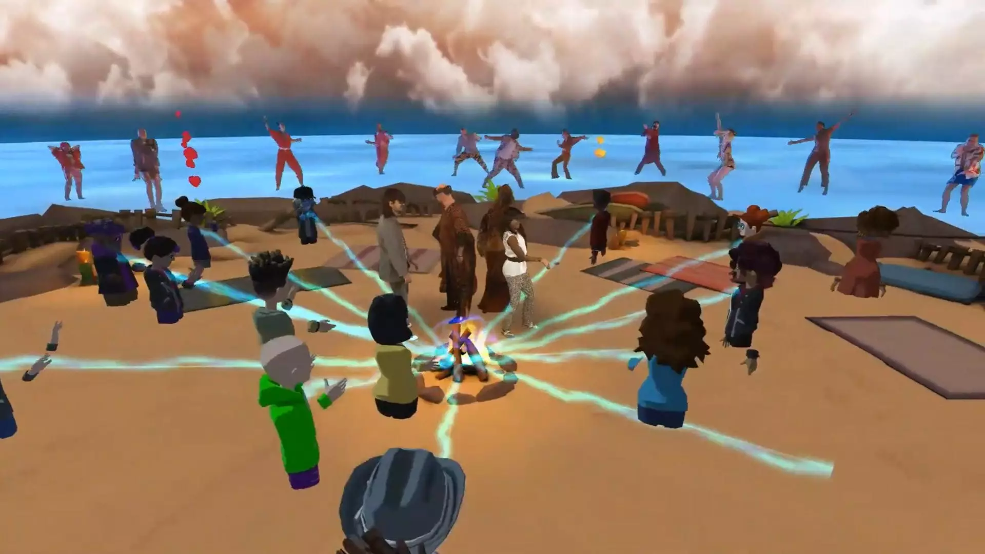 L'esdeveniment VR "Ignite" de Microsoft es va convertir en un festival virtual Burning Man