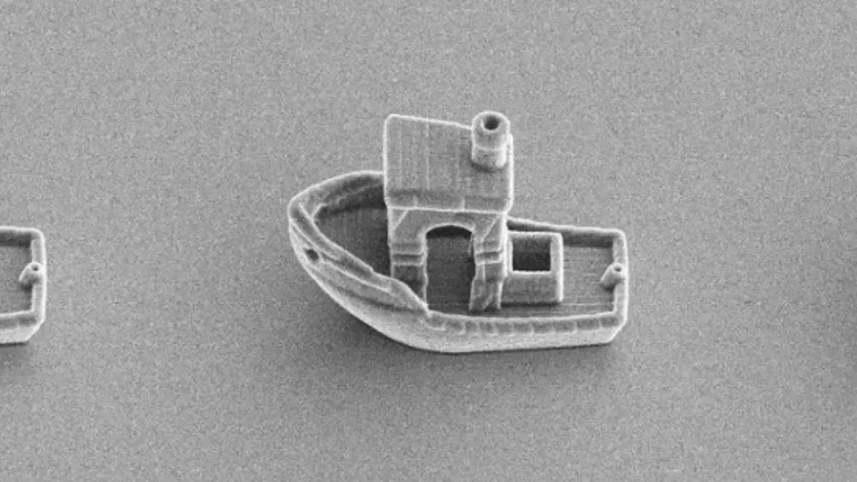Kapal tunda cetak 3D yang lebih kecil dari rambut manusia