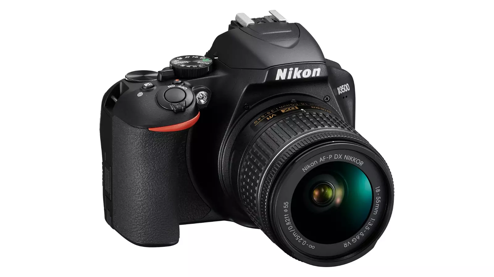 Le Nikon D3500.