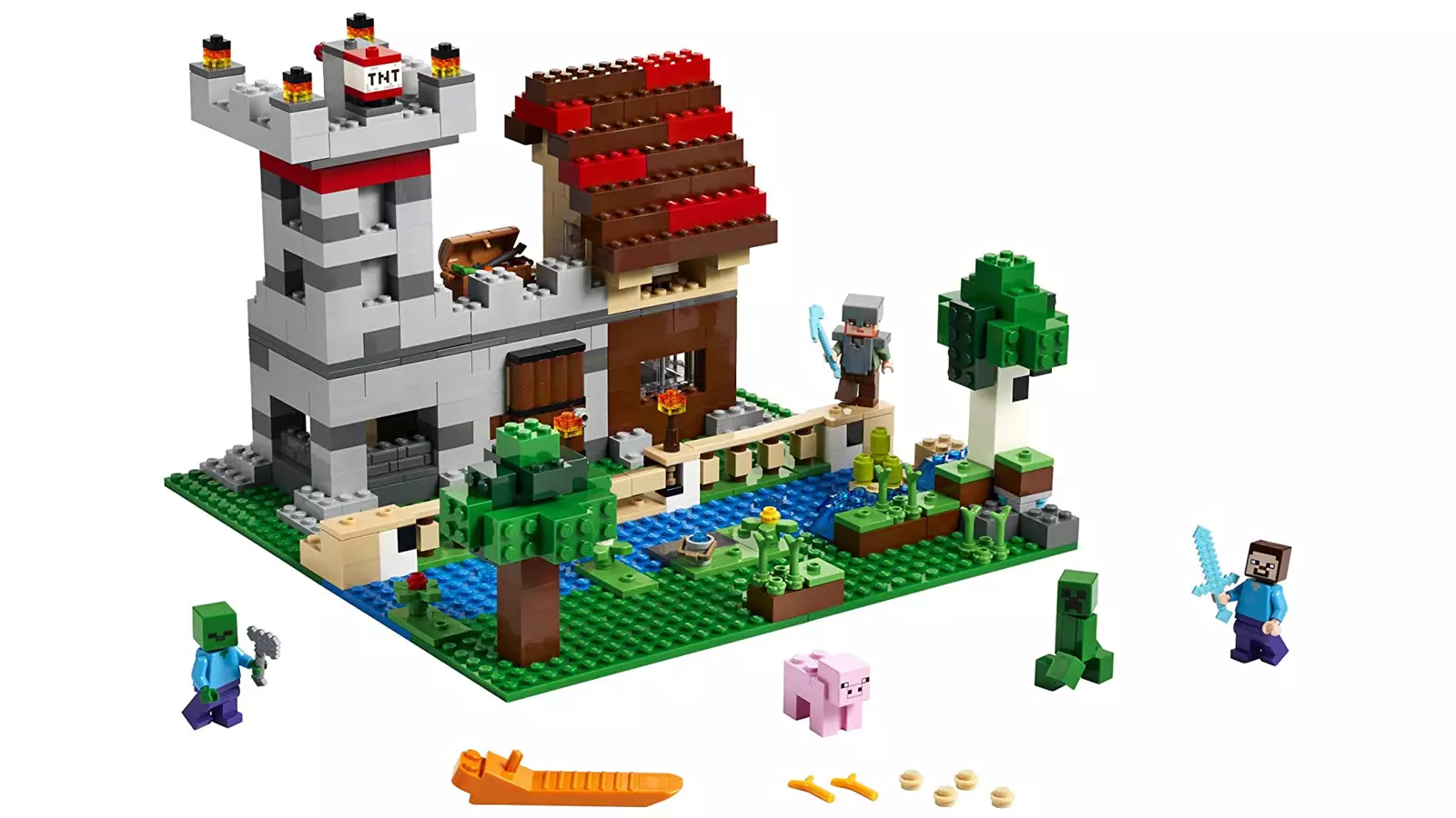 LEGO Minecraft The Crafting Box 3.0 කට්ටලය