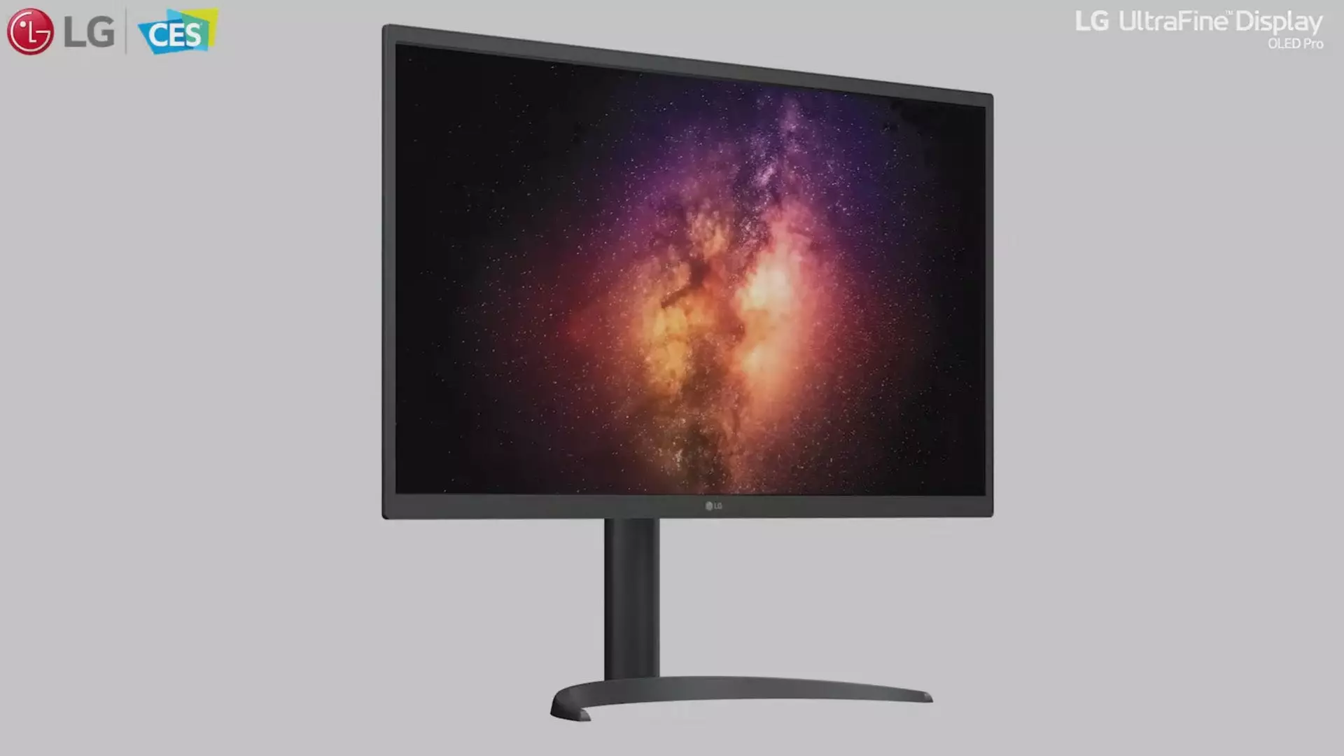 Monitor Komputer OLED munggaran LG nyaéta 32 inci 4K Stunner