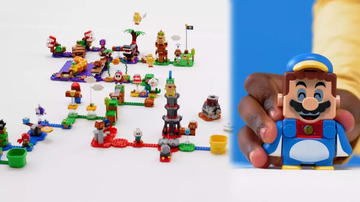 LEGO Super Mario imyambarire ya penguin