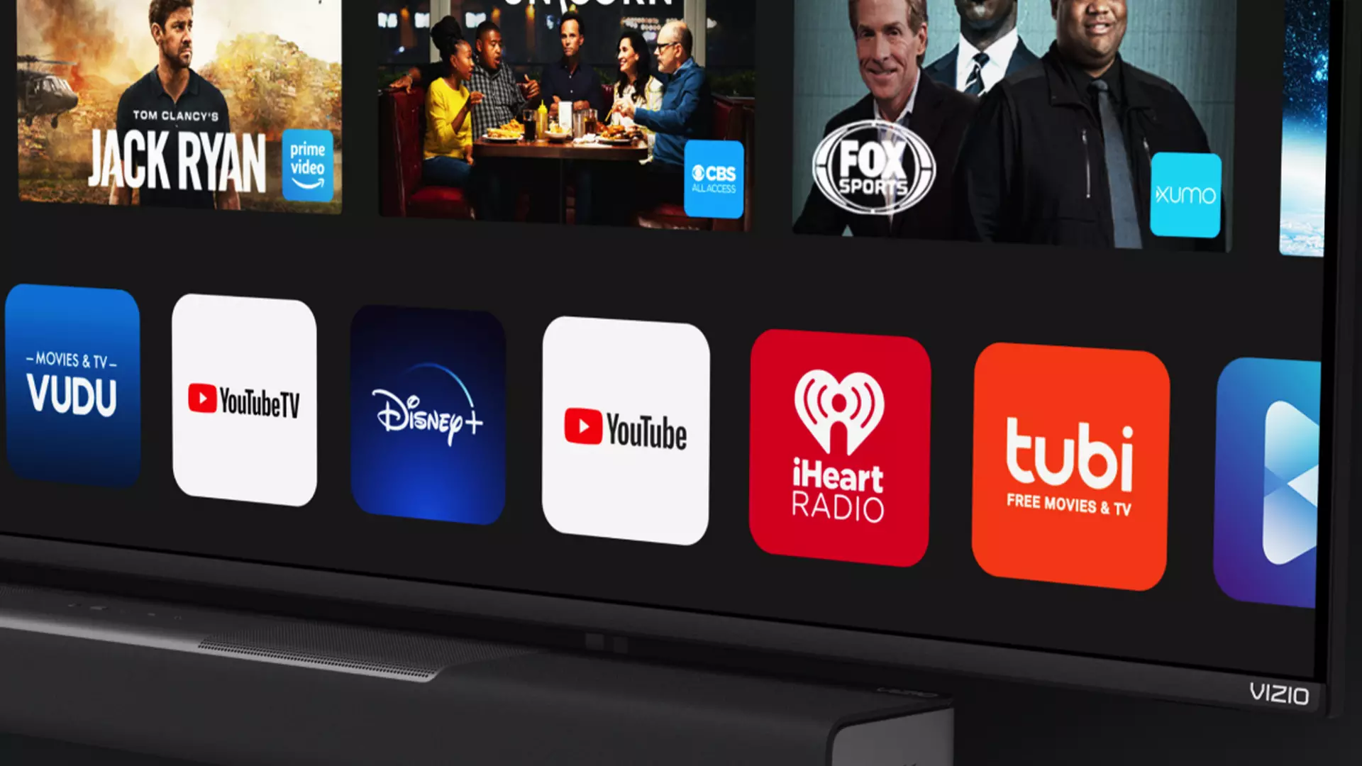 Smart TVs Vizio obtêm um aplicativo consolidado do YouTube e do YouTube TV
