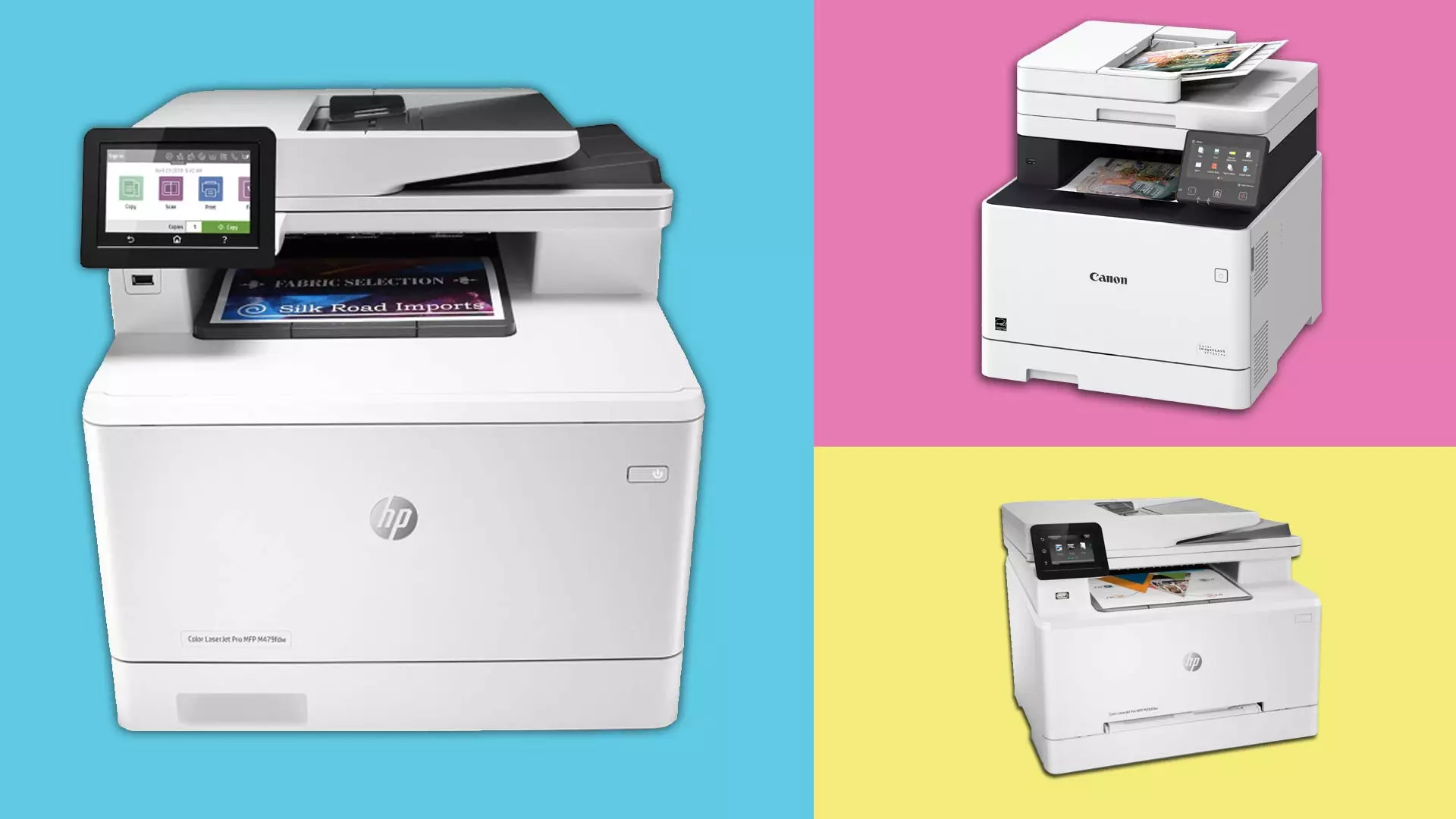 Le Ofisa Laiti Sili e tele-Function Color Laser Printers