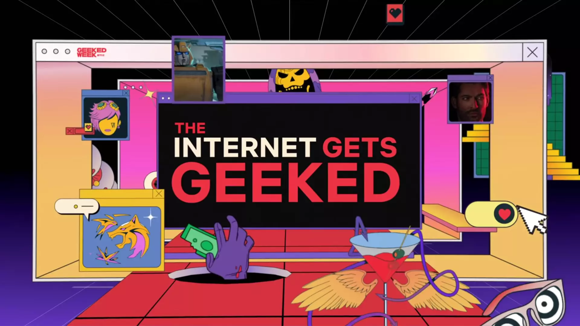 La Geeked Week de Netflix Donas al Geeks Ion por Rigardi Ĉion Venontan Semajnon