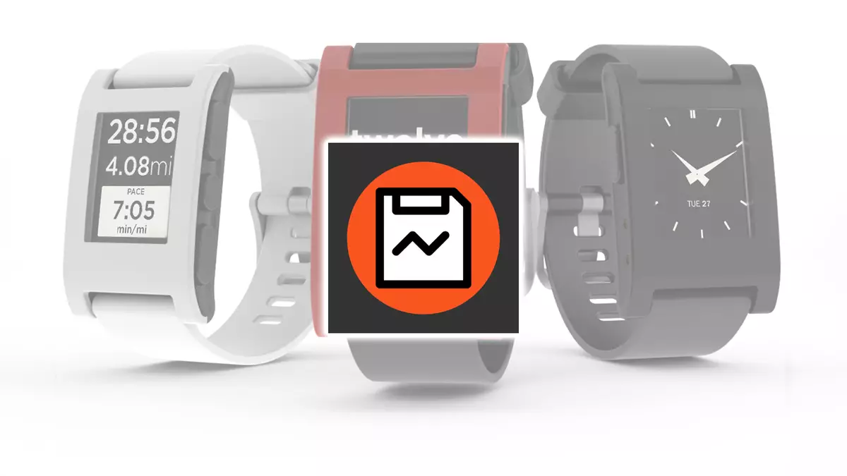 L'icona Rebble Sideload Helper sugli smartwatch Pebble