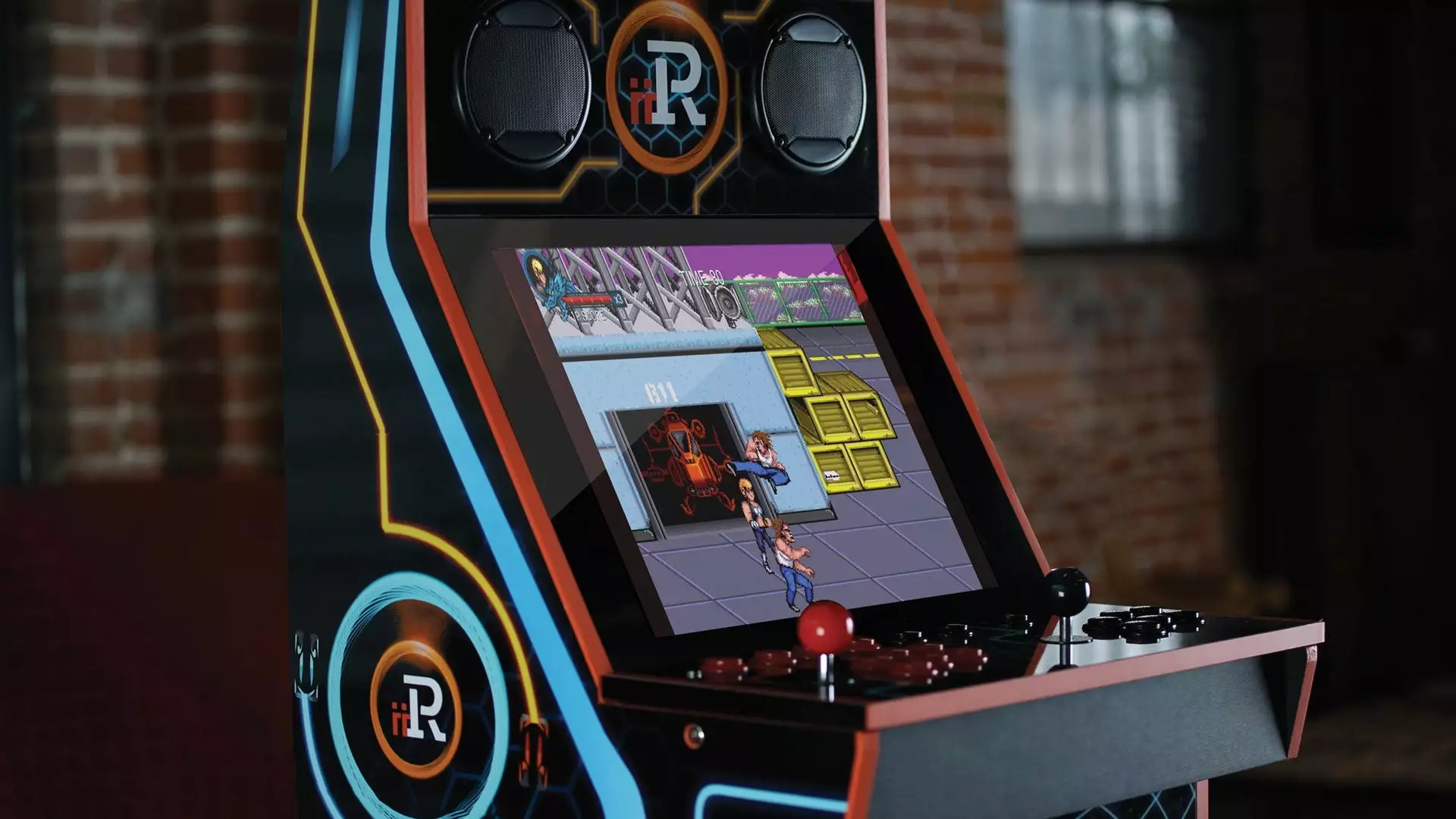 iiRcade ၏ $599 Bartop Arcade Cabinet သည် ဒစ်ဂျစ်တယ်ဂိမ်းစတိုးနှင့်အတူ ပါရှိသည်။