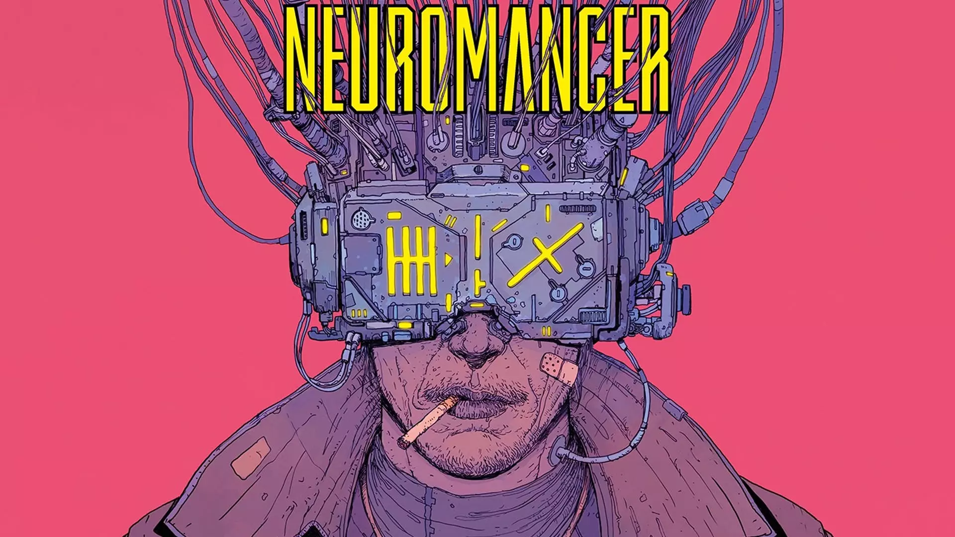 Arte de portada de Neuromancer, edición brasileña