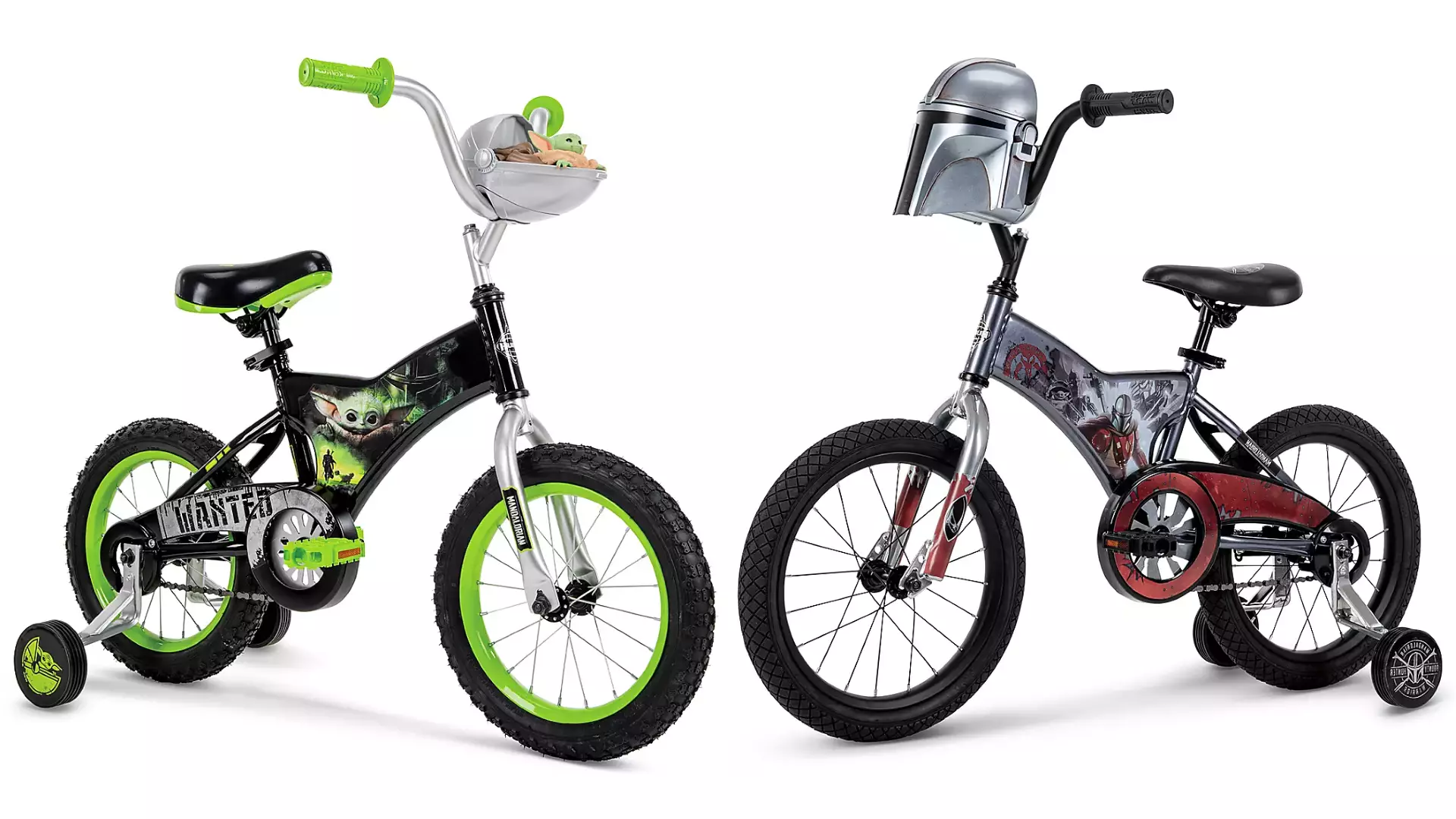 Kijk naar deze Baby Yoda-fiets, allemaal