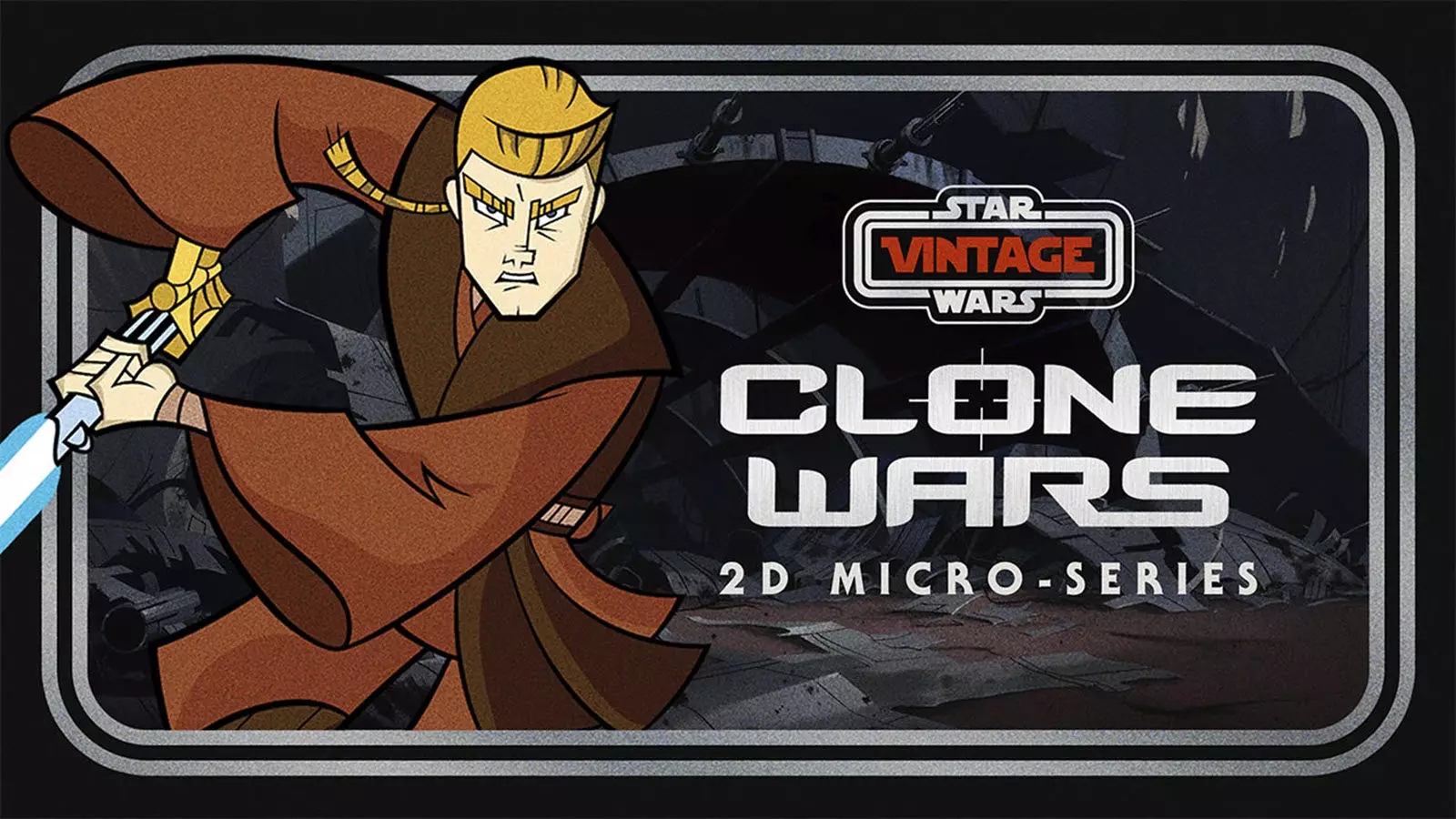 Un fotograma de la caricatura 'Star Wars Clone Wars'.