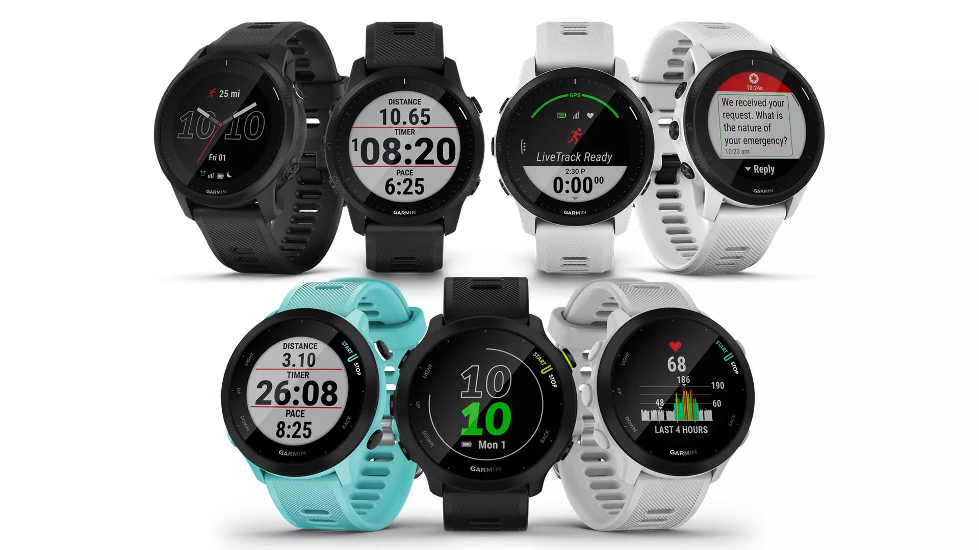Garmin feiert Global Running Day mat de Forerunner 55 an 945 LTE Watches