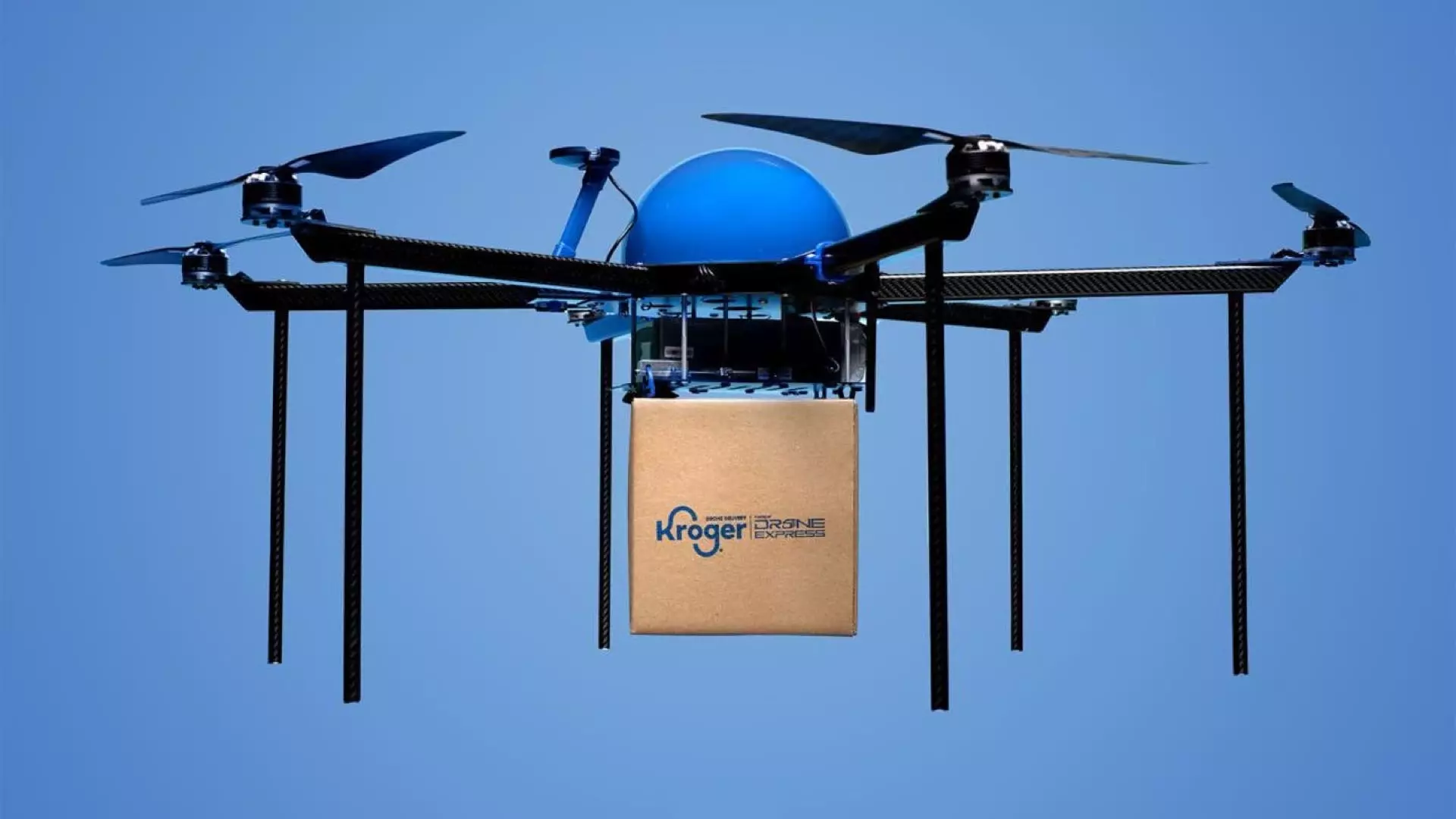Krogeris išbando 15 minučių dronų pristatymą Ohajo valstijoje