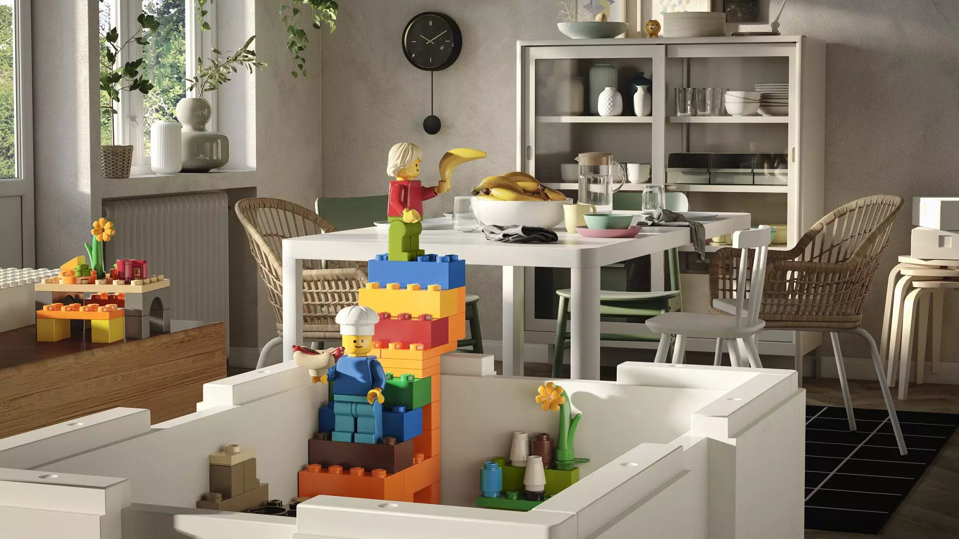 আপনার শৈশবের স্বপ্নের স্টোরেজ বিন তৈরি করতে LEGO এবং IKEA টিম আপ করুন