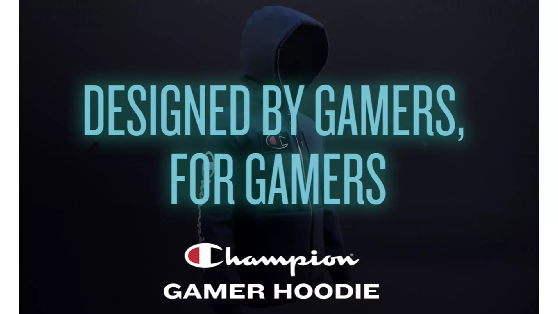 Champion se nuwe gamer-hoodie plaas die gemaklike in speletjies
