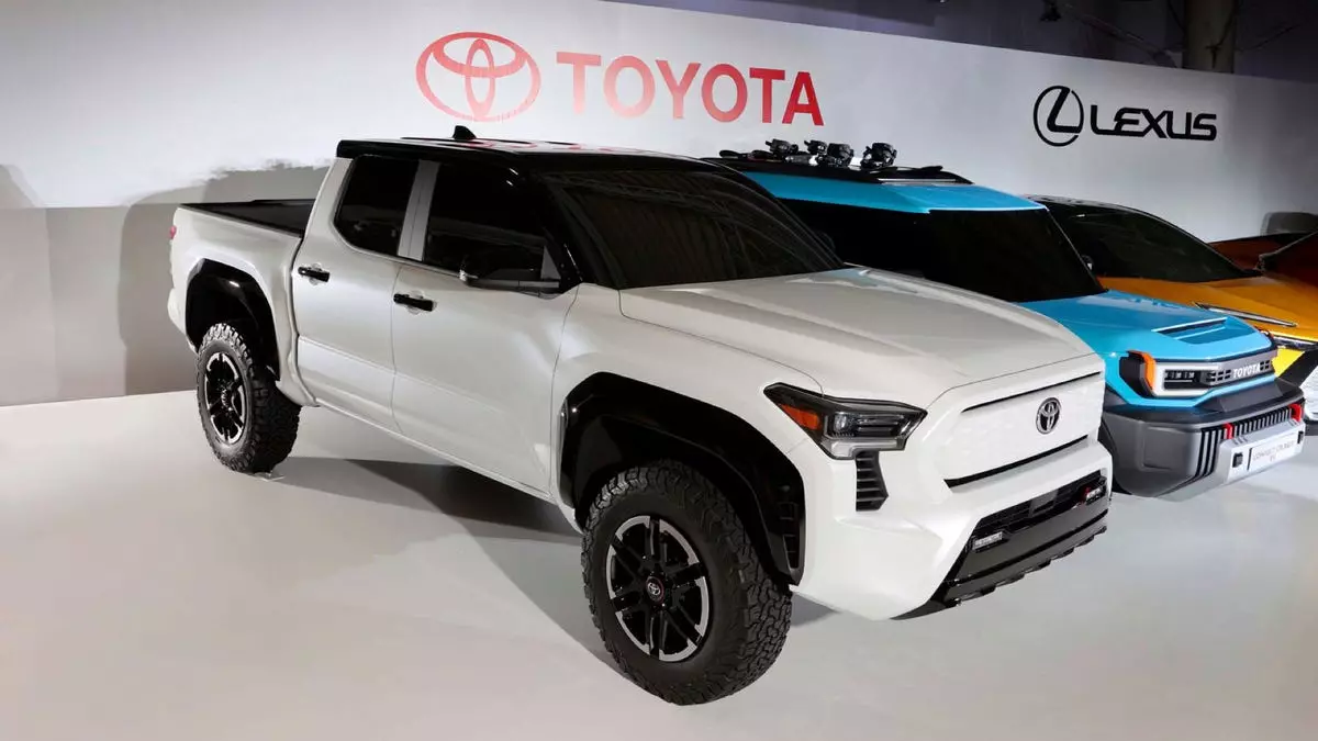 Toyota Concept EV пикап