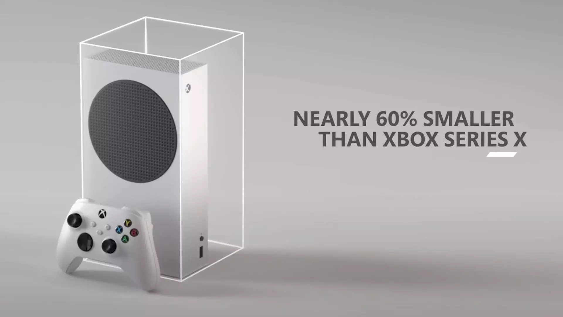 Krahasimi i madhësisë së serisë Xbox S