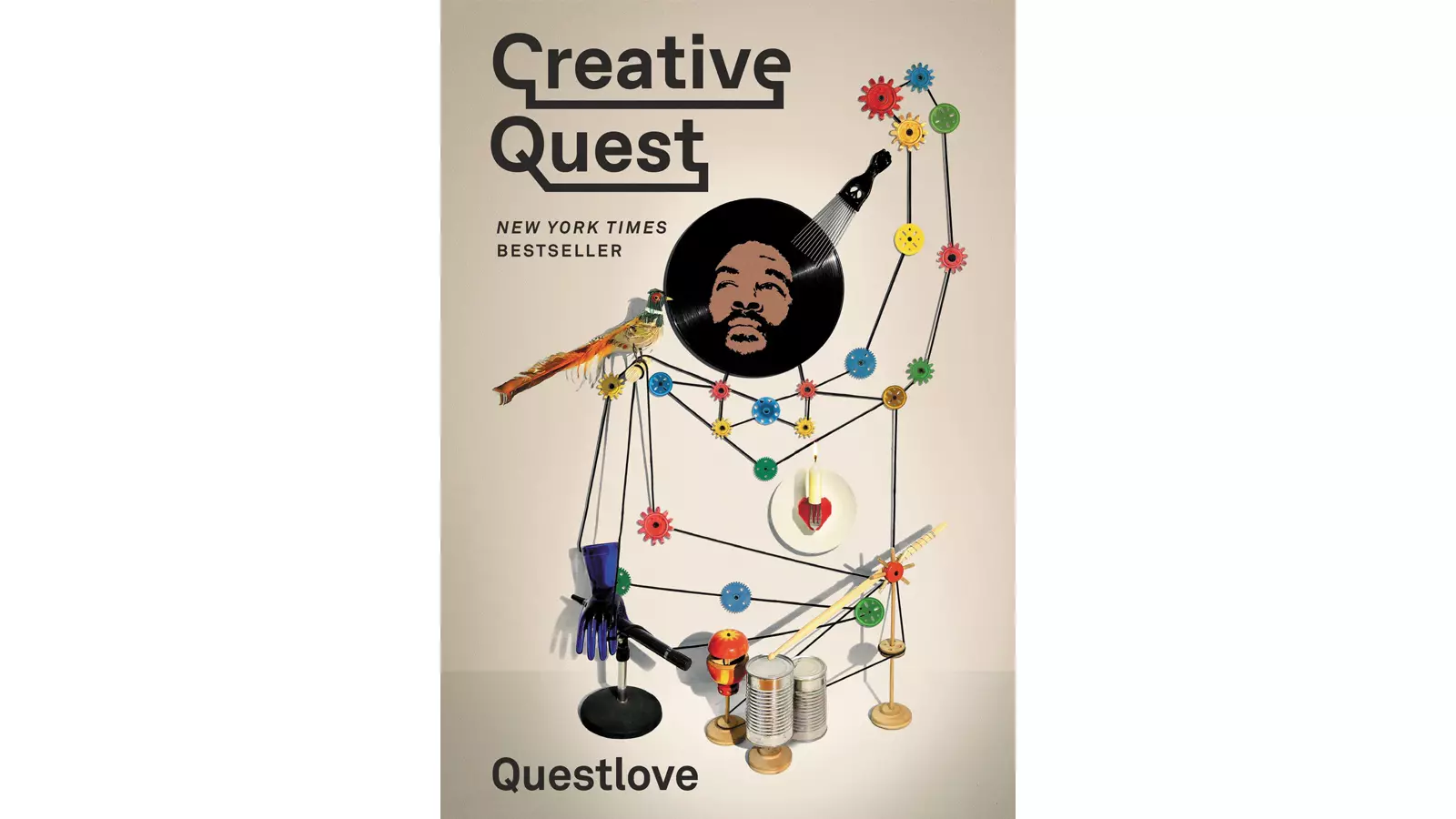 Questlove ၏ Creative Quest စာအုပ်အဖုံး