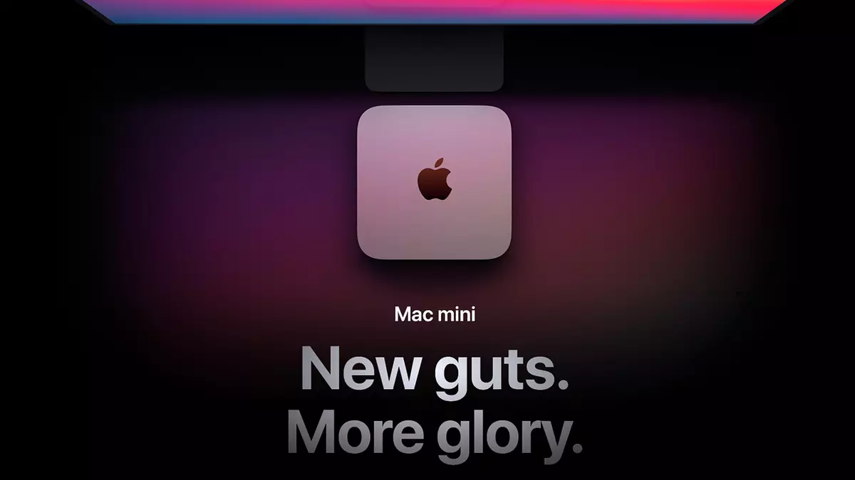 O Mac Mini co eslogan