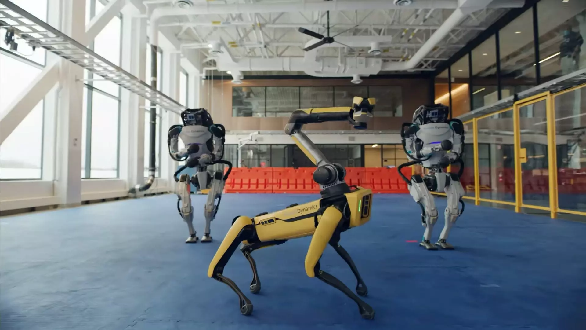 رقص ربات های آینده ما را تماشا کنید که انگار برای انسان ها فردا نیست