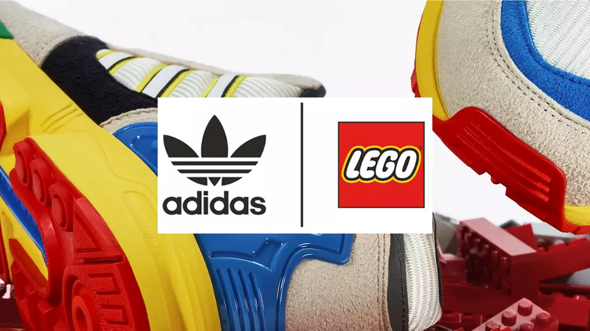 Offizielle Ankündigung des LEGO Adidas ZX 8000 Schuhs