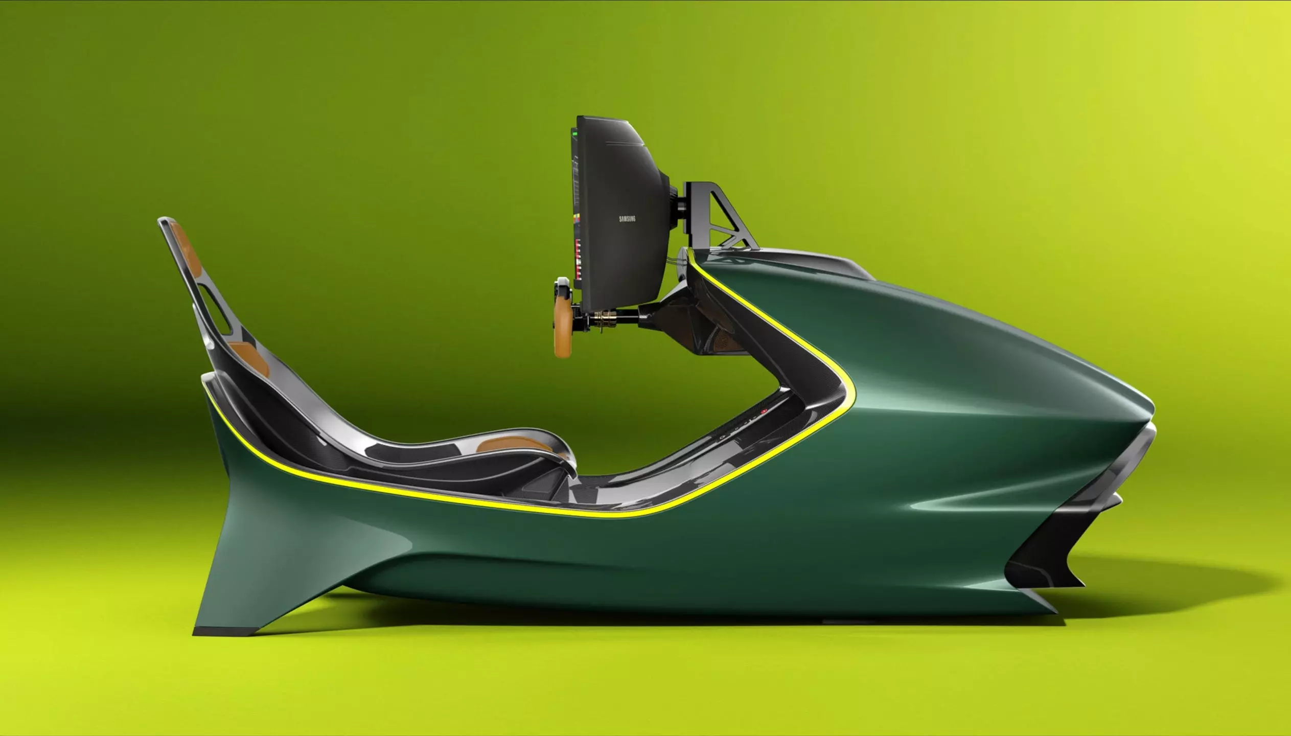 Aston Martin yarış simülatörü