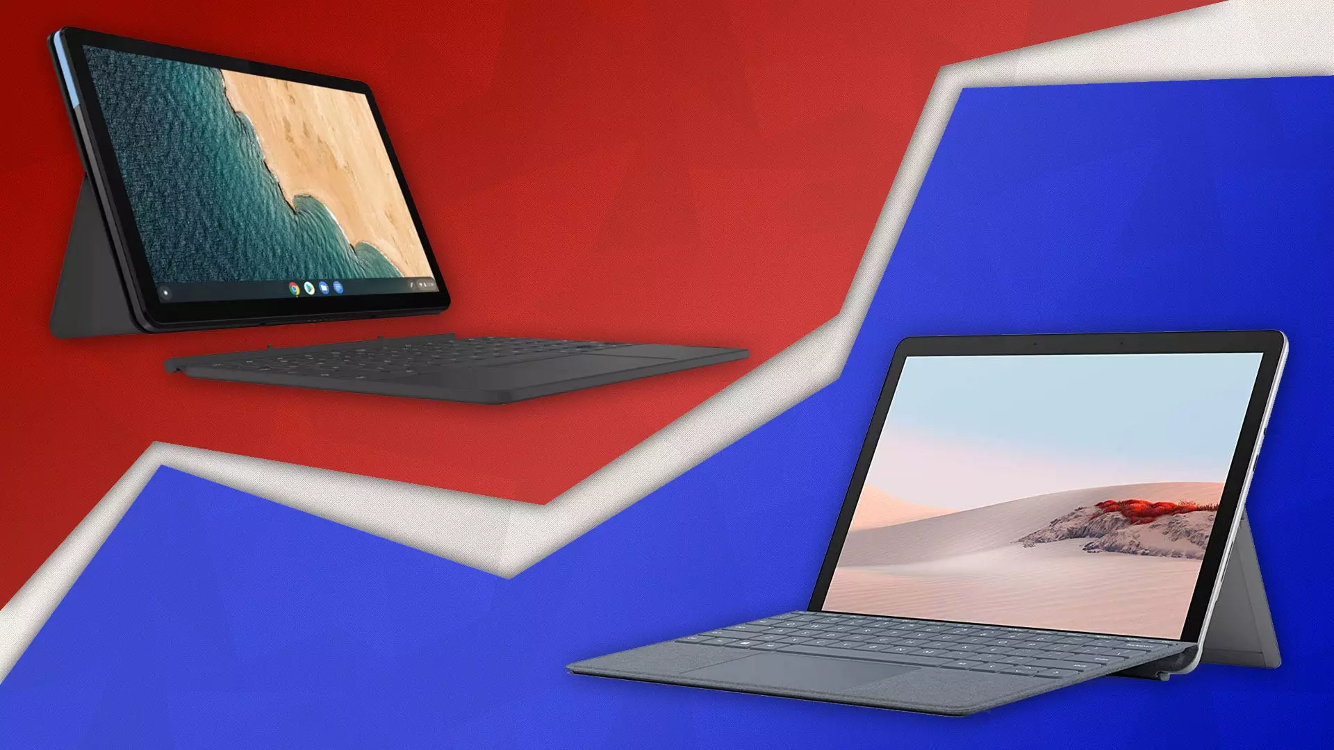 Microsoft Surface Go 2 kumpara sa IdeaPad Chromebook Duet: Kinsa ang Kinahanglan Nimong Palita?