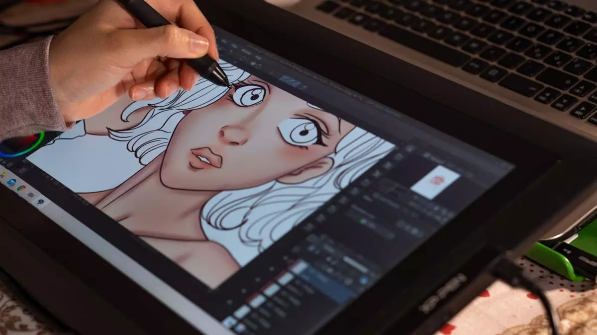 Program za digitalno crtanje na tabletu za crtanje