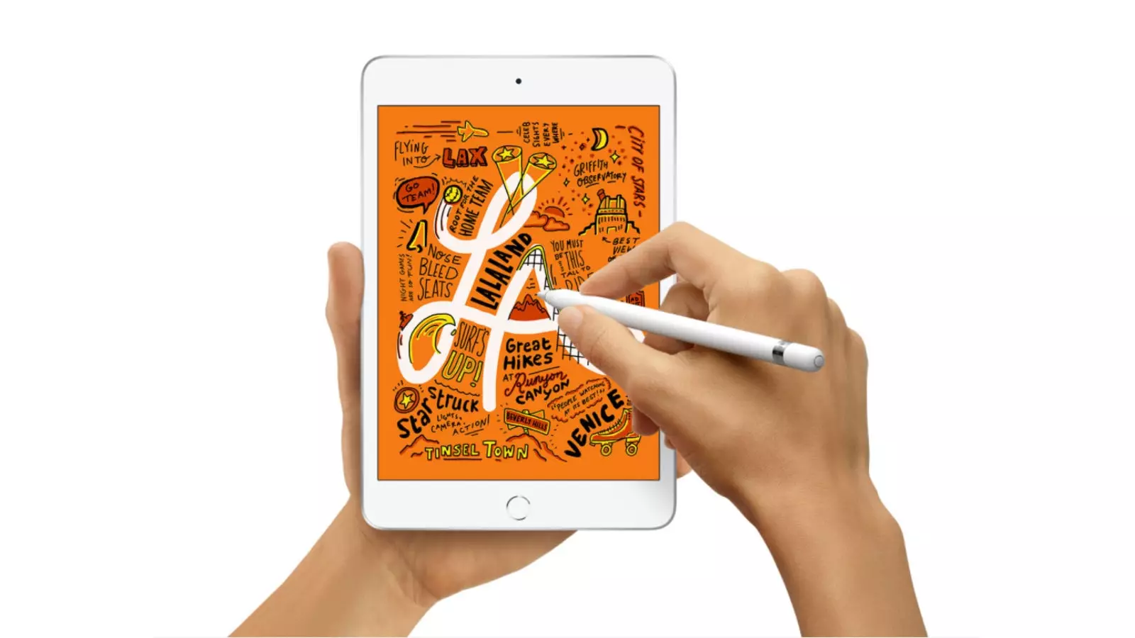 Teikning á iPad með Apple Pencil