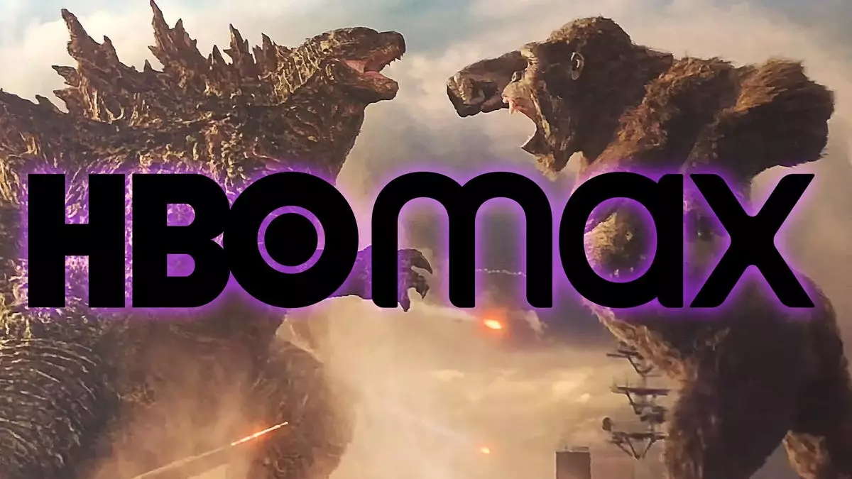 Godzilla vs ڪانگ hbo لوگو