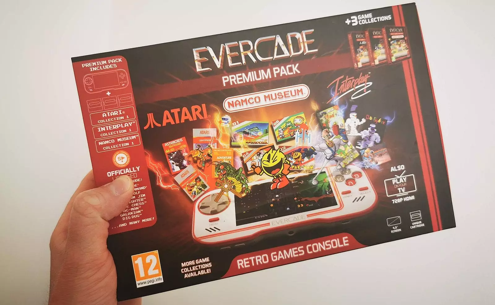 evercade premium pack box