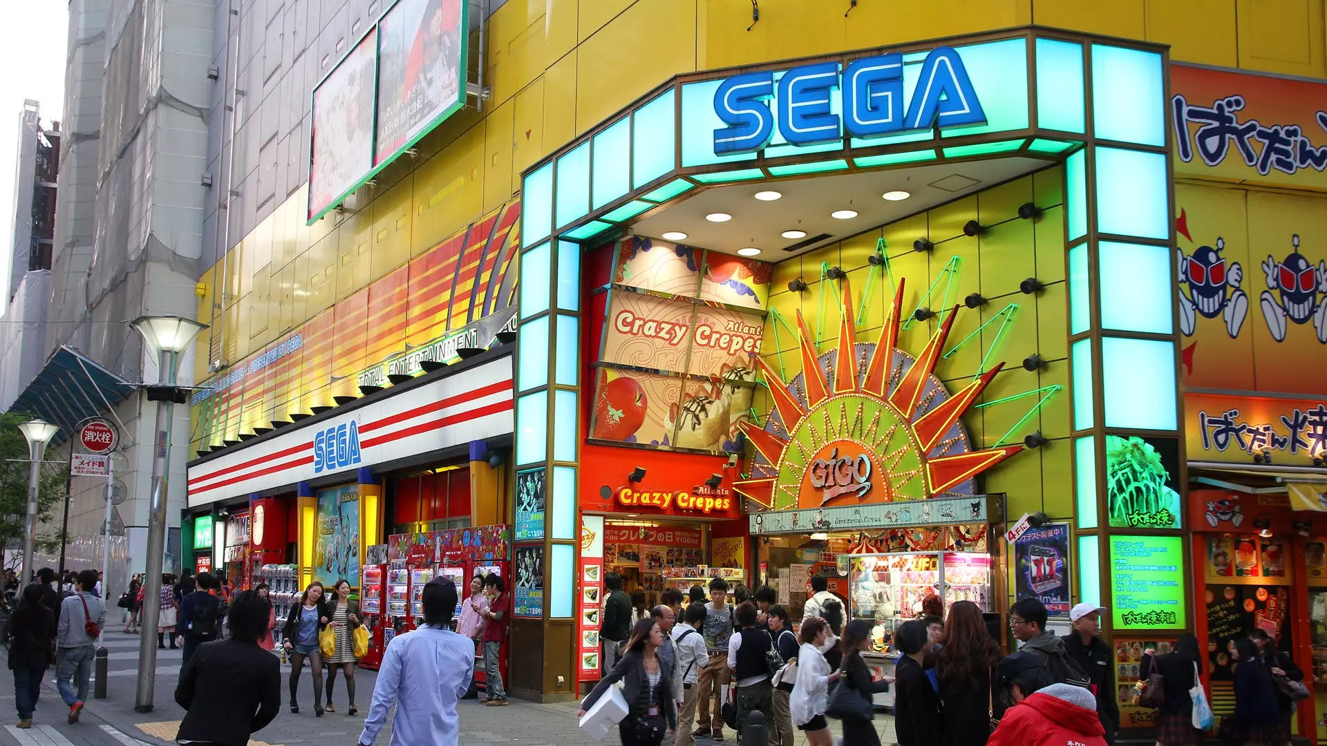 SEGA myi arcade-liiketoimintansa maailmanlaajuisen pandemian ansiosta