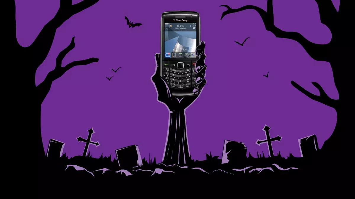 Blackberry ลุกขึ้นจากหลุมฝังศพ (ภาพประกอบ)