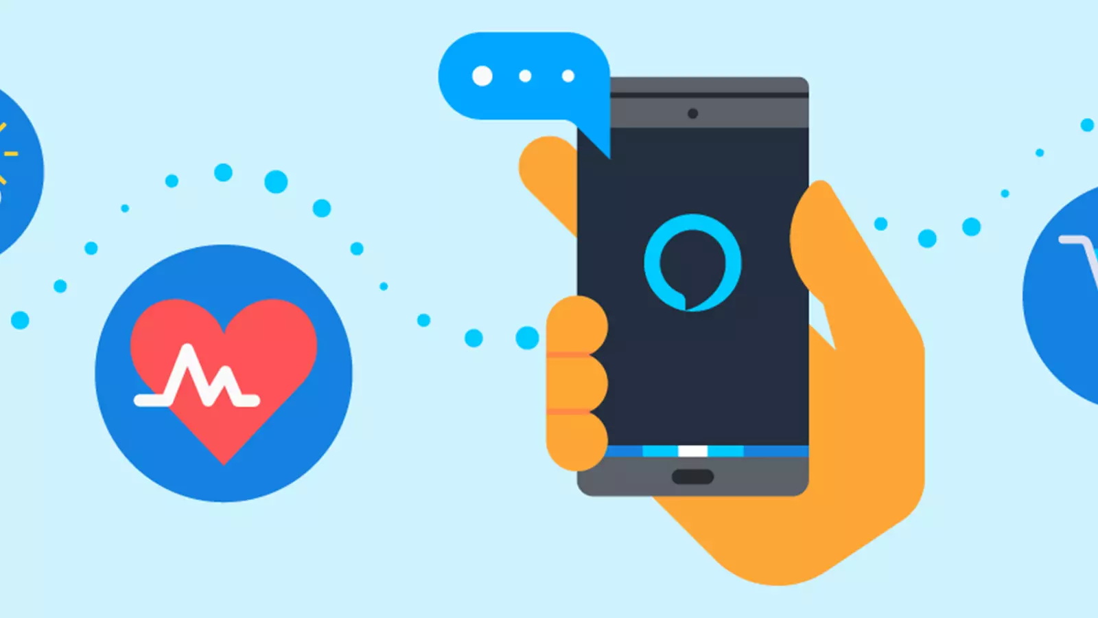 Alexa vil snart samhandle med Android- og iOS-apper ved hjelp av talekommandoer