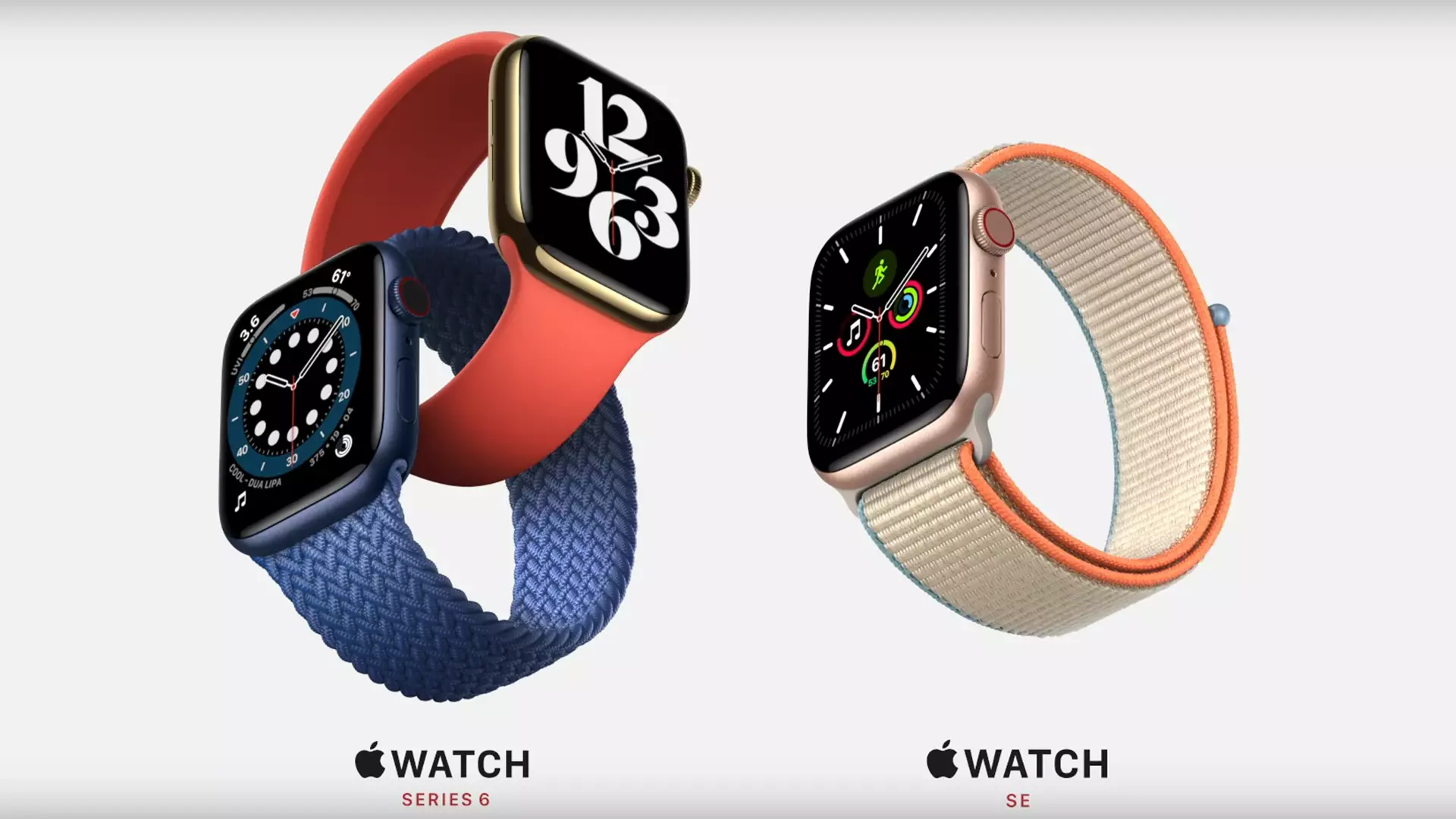 全新 Apple Watch Series 6 和 Apple Watch SE 确保每个人都能拥有 Apple Watch