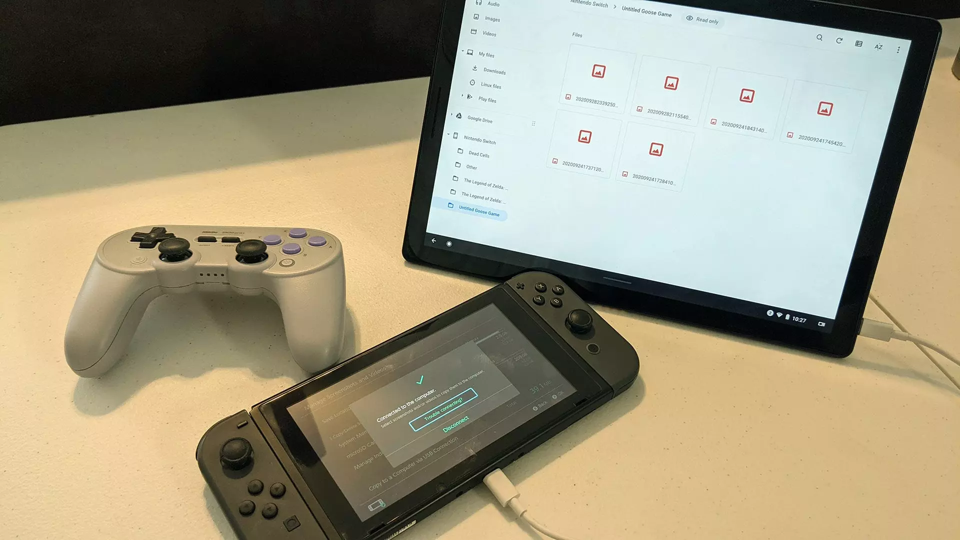 A actualización de Nintendo Switch engade sincronización automática de gardar na nube e transferencias sinxelas de capturas de pantalla