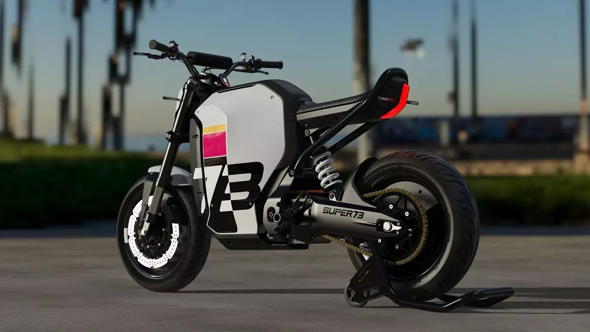Super73 C1X концепті электронды мотоцикл