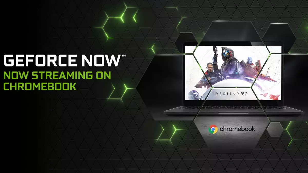 GeForce NOW töötab Chromebookis