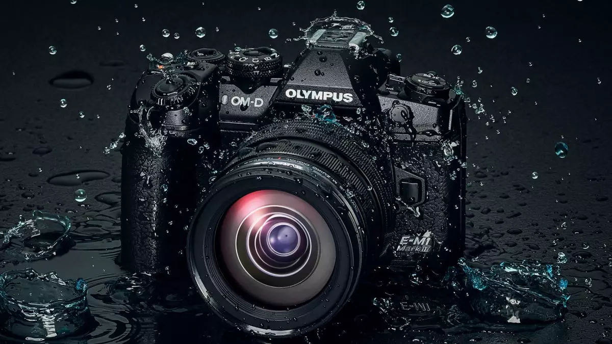 Câmera digital Olympus OM-D dSLR