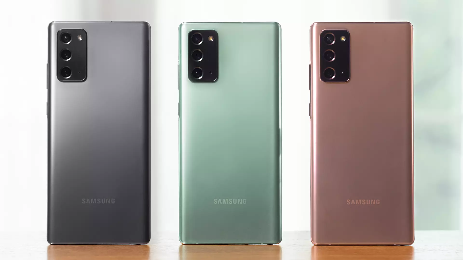 Samsung Galaxy Note20, ເຄື່ອງ 5G ພາດສະຕິກ.