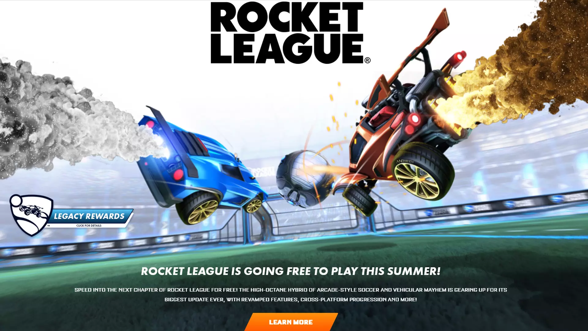 'Rocket League' gëtt gratis op all Plattformen ze spillen