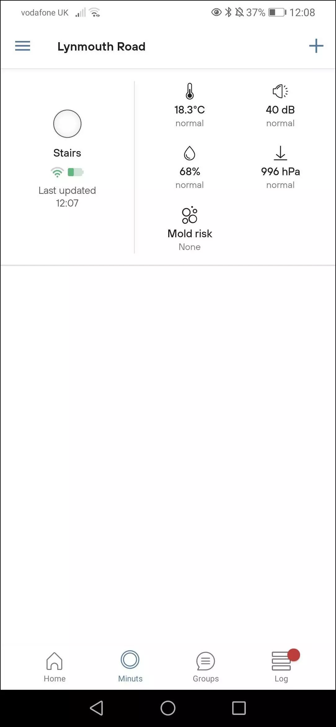 minuta aplikacija minuta stranica sa mini izvještajem