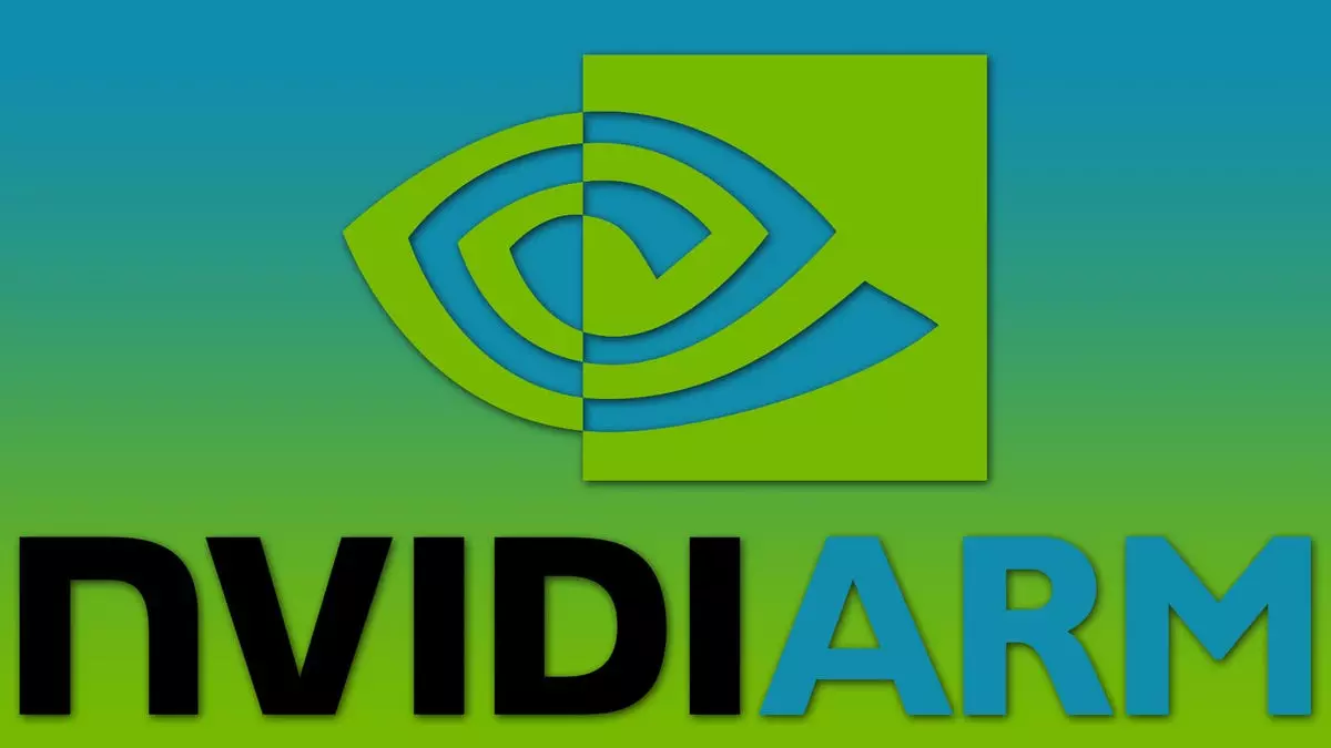 Logotipos de NVIDIA y ARM