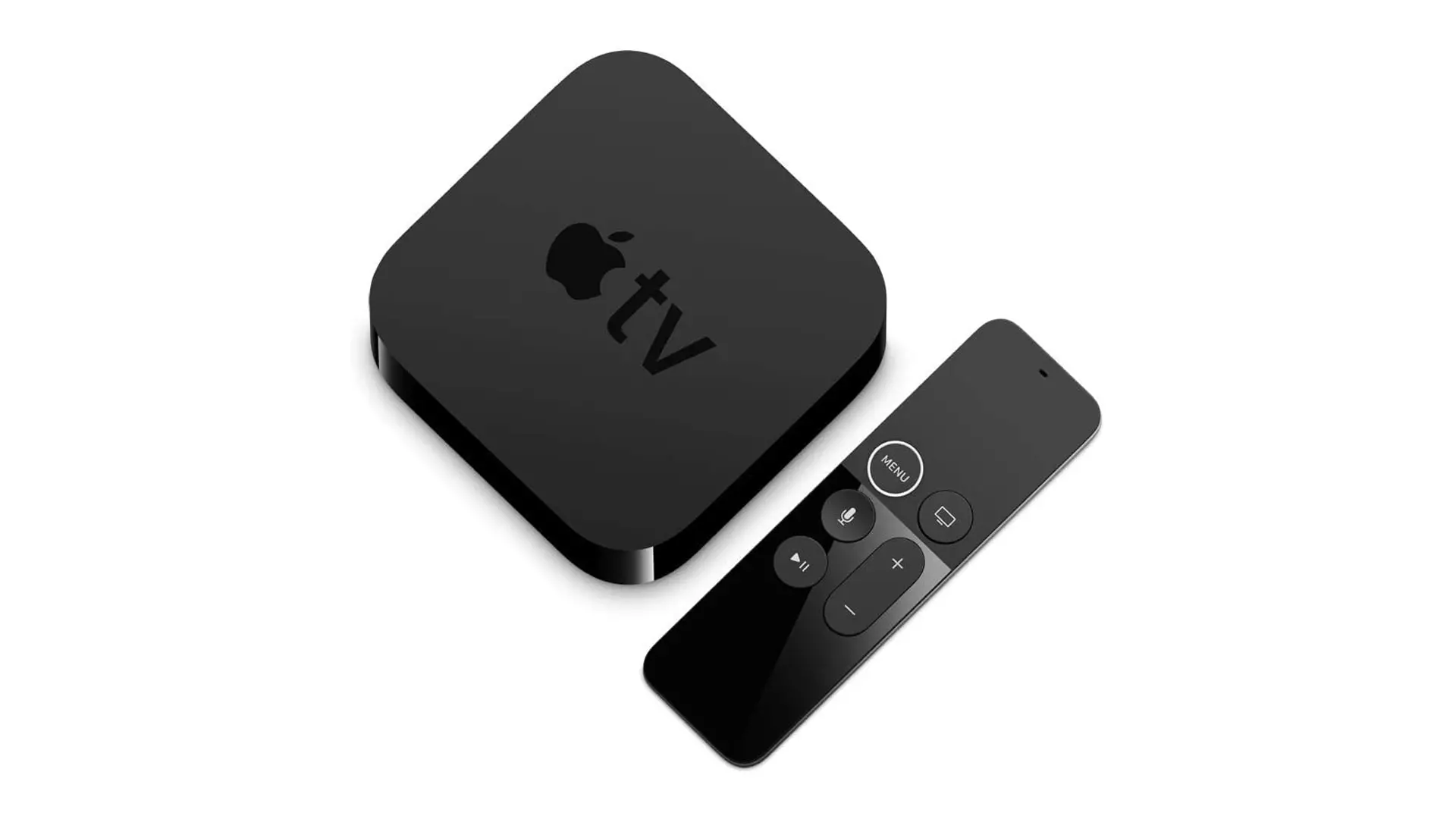 Isang larawan ng streaming box ng Apple TV.