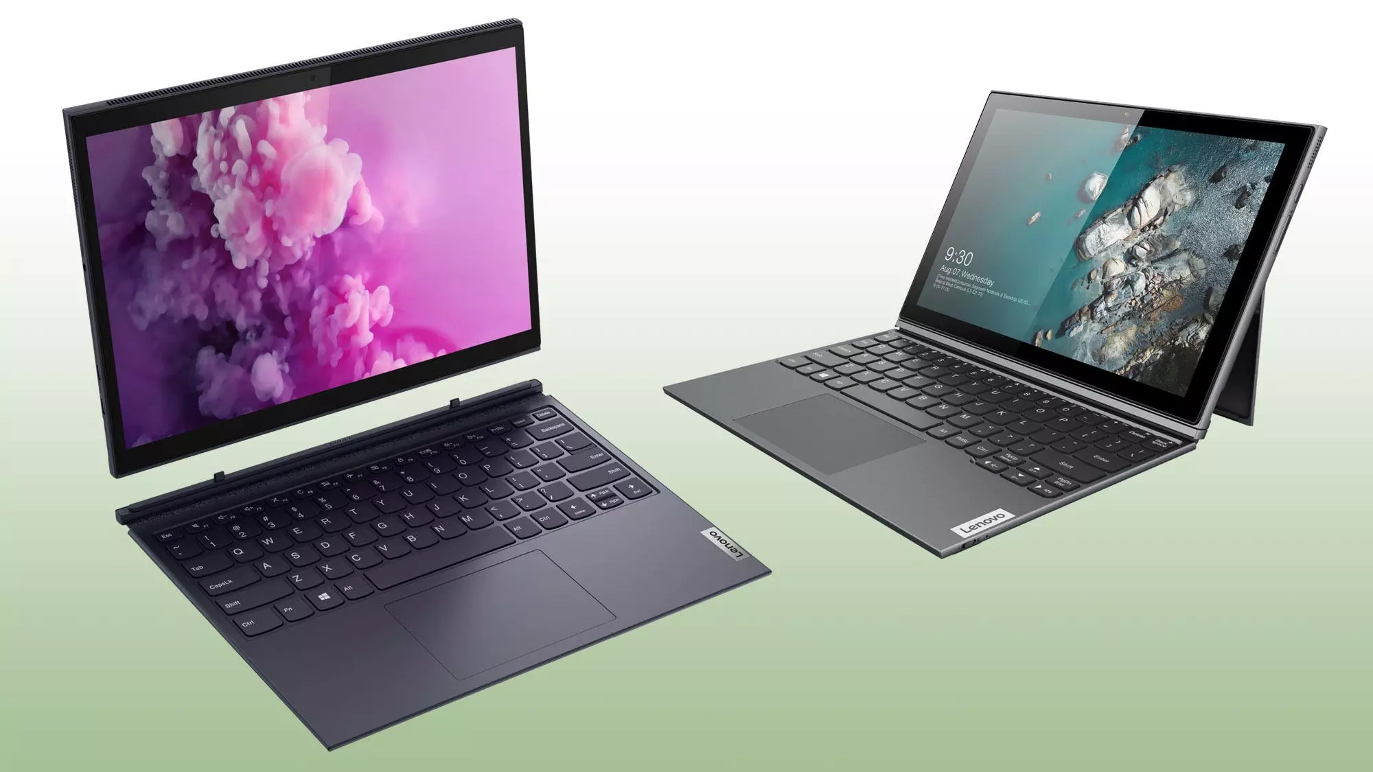Ang Bag-ong Windows-Powered Duet Tablet sa Lenovo Usa ka Pares sa Surface Competitors