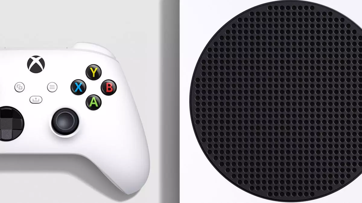 Xbox Series S i kontroler